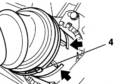 Removal and installation drive shafts (Opel Corsa C 2000-2006 ...