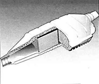 Catalyst for petrol and diesel vehicles (Opel Vectra B 1995-2002 ...